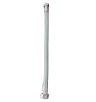 China Threaded Braided Stainless Steel Metal Hose DN15-DN65 with 280-300mm Length for Industrial Applications for sale