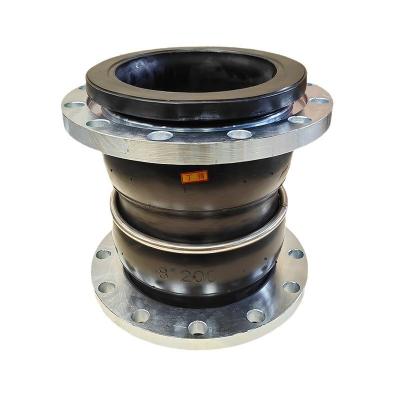 China Stainless Steel Carbon Steel Flange Twin Sphere Double Ball Compensator Flexible Rubber Joint DN40-600 for sale