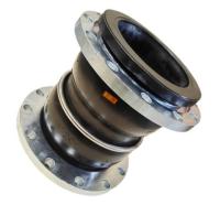 China Stainless Steel Carbon Steel Flange Twin Sphere Double Ball Compensator Flexible Rubber Joint DN40-600 for sale