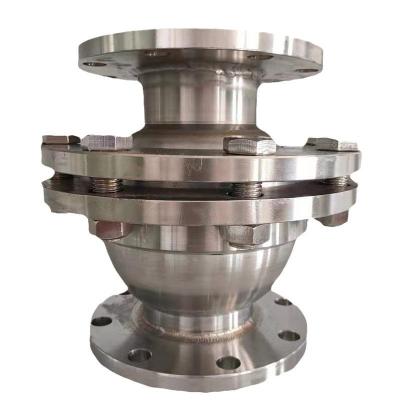 China Customizable SS304 PN16 Ball Joint Compensator with 200mm Displacement Capacity for Industrial Piping Systems for sale
