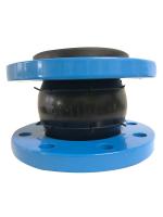 China ANSI 150LB Single Sphere Rubber Expansion Joint Neoprene EPDM Flange DN32-DN600 for sale