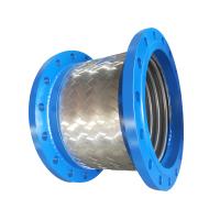 China PN10 PN40 Stainless Steel Braided Hose DN8-400mm with SS304 Wire Mesh and Flexible Bending Radius for sale