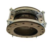 China Stainless Steel Flanged Rubber Expansion Joint DN50-DN800 0.6-2.5MPa Flexible Connector for sale