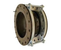 China Stainless Steel Flanged Rubber Expansion Joint DN50-DN800 0.6-2.5MPa Flexible Connector for sale
