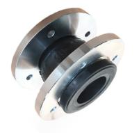China DN65 Nitrile Rubber Expansion Joint CL150 Flange Coupling for sale