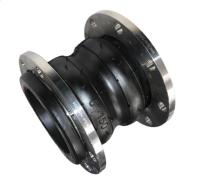 China 8 Inch PN16 Double Sphere SS304 Flange Rubber Joint for sale