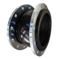 China DN350 ANSI 150 Stainless Steel Single Sphere Rubber Expansion Joint 14 Inch for sale