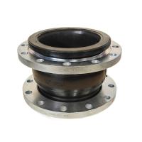 China Single Sphere EPDM Rubber Expansion Joint DN25-DN1200 Carbon Steel Galvanized Flange for sale