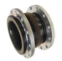 China Single Sphere EPDM Rubber Expansion Joint DN25-DN1200 Carbon Steel Galvanized Flange for sale