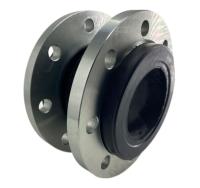 China DN25-DN3000 Single Sphere Rubber Expansion Joint 16 Bar EPDM Vibration Isolation for sale