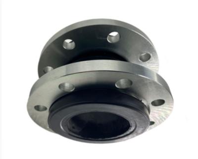 China DN25-DN3000 Single Sphere Rubber Expansion Joint 16 Bar EPDM Vibration Isolation for sale