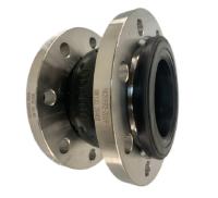 China SS30408 Flange Type DN100 PN16 Rubber Expansion Joint Flexible Bellows for Malaysia for sale