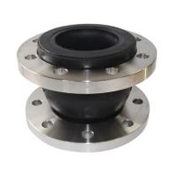 China EPDM Rubber Expansion Joint Galvanised Carbon Steel Floating Flange 16 Bar Vacuum Rated for sale