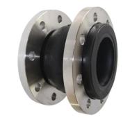 China EPDM Rubber Expansion Joint Galvanised Carbon Steel Floating Flange 16 Bar Vacuum Rated for sale