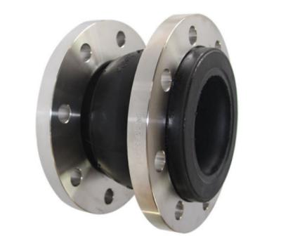 China EPDM Rubber Expansion Joint Galvanised Carbon Steel Floating Flange 16 Bar Vacuum Rated for sale