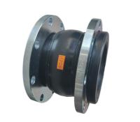 China 5 Inch DN125 Single Sphere Rubber Expansion Joint EPDM Bellow Carbon Steel Flange ANSI 150LB for sale