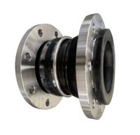 China EPDM Double Sphere Rubber Expansion Joint PN10-PN25 Nylon Cord Steel Wire for sale