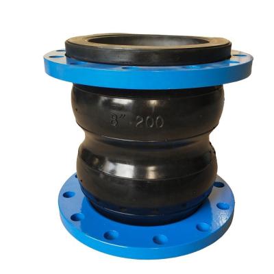 China Double Sphere Rubber Expansion Joint | High Flexibility Vibration & Noise Reduction Connector for Piping Systems for sale