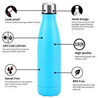 China Hot Sale 500ml Stainless Steel Insulated Vacuum Water Bottle Custom Steel Bottle for sale