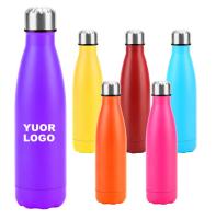 China Hot Sale 500ml Stainless Steel Insulated Vacuum Water Bottle Custom Steel Bottle for sale