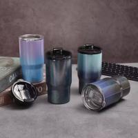 China 14oz 3-in-1 Custom OEM Coffee Tumbler Mug Cola Holder Stainless Steel Beer Can Cooler for sale