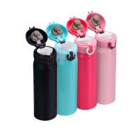 China Easy Opening Design 500ml Stainless Steel Water Bottle 304 18/8 SS Material for sale