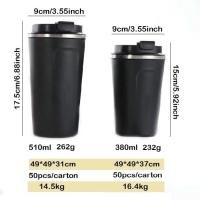 China 17oz Narrow Body Design Stainless Steel Mug , Coffee Insulated Mug Leakproof Lid for sale