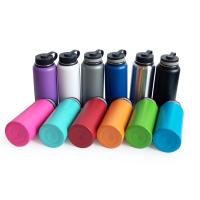 China 32oz 40oz Stainless Steel Sports Bottle Vacuum Insulated Eco Friendly Material for sale