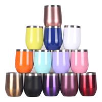 China 12oz Capacity Stainless Steel Coffee Mug Vacuum Insulated With Hot Transfer Logos for sale