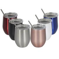 China 12oz Capacity Stainless Steel Coffee Mug Vacuum Insulated With Hot Transfer Logos for sale