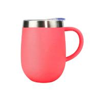 China 360ml 12oz Stainless Steel Coffee Mug SS Powder Coating Triple Layers Vacuum Mug for sale