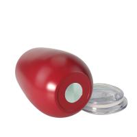 China 360ml 480ml Stainless Steel Mug With Lid , Coffee Insulated Mug Red Printing for sale