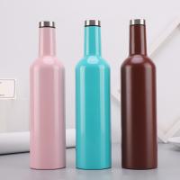 China Attractive Pink Color Stainless Steel Insulated Bottle Eco Friendly Materials for sale