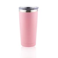 China 304 Stainless Steel Tumblers , Stainless Steel Coffee Mug Easy Grip Base for sale
