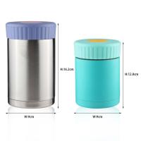 China 18/8 Stainless Steel Insulated Lunch Containers With Leakproof Lid Biodegradable for sale