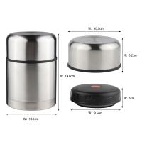 China 500ml 16oz Stainless Steel Insulated Lunch Box Insulated Food Container for sale