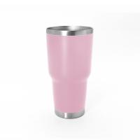 China Egg Shape Stainless Steel Tumbler Cups , Leak Proof Insulated Tumbler 30oz for sale