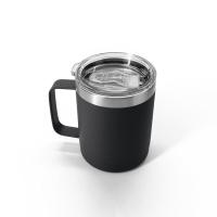 China Black / White Vacuum Insulated Tumbler , 10oz 304 Stainless Steel Wine Mug for sale