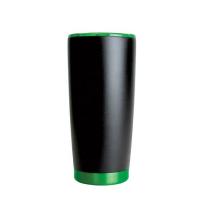 China 20oz 30oz Promotional Stainless Steel Tumblers Vacuum Bottle With Gold Base for sale