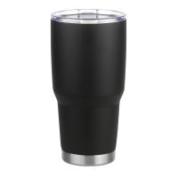 China 20oz 30oz Promotional Stainless Steel Tumblers Vacuum Bottle With Gold Base for sale