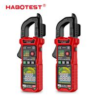 China HT205 Clamp Meter Auto Range True RMS NCV DC AC Voltage Inrush Current Temperature Tester Automatic Voltmeter for sale