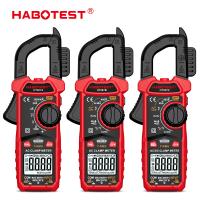 China HT207 AC DC Digital Clamp Meter Multimeter Pinza Amperimetrica True RMSTrue RMS NCV Voltage Inrush Current Tester for sale