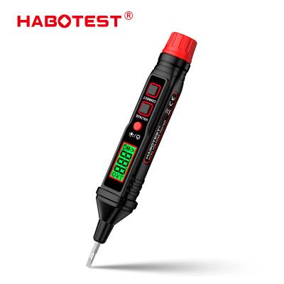 China HT92 Electrical Pen Tester Multifunction LCD Digital Display Electroprobe AC/DC Voltage Tester Electroprobe With Light for sale