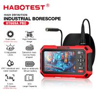 China HABOTEST HT669A PRO 5-Inch Dual Lens Borescope 7MM Automotive Mechanical Sewer Pipe Inspection Camera Video Industrial Borescope for sale