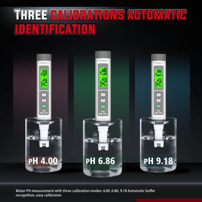 China HABOTTEST 630 pH Meter: Portable Digital Water Quality Tester with Automatic Temperature Compensation (ATC) for sale