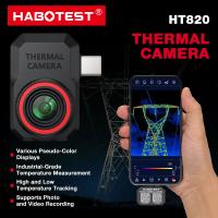 China Habotest HT820 portable high-precision rapid-response plug-and-play thermal image camera with a resolution of 256*192, which is superior to that of smart phone thermal image cameras. for sale