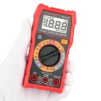 China Habotest HT108L Manual Range CE Certified ABS Digital Multimeter DMM Tester with 600V Voltage 10A Current 20M Ohm Resistance for sale