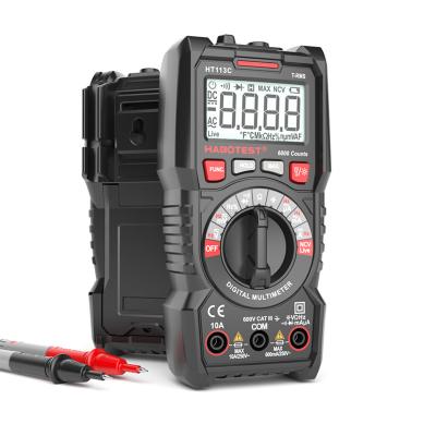 China 600V LCD Display Digital Multimeter With Capacitance Frequency Temperature NCV Function for sale