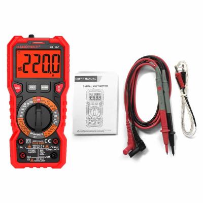 China analog multimeter specifications With probe to measure voltage Temperature Capacitance Resistance Hz for sale