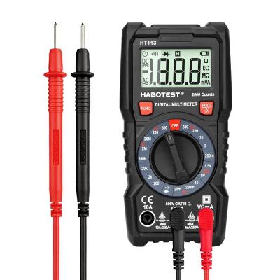 China 200Ohm 200mV 200mA Handheld Digital Multimeter for sale